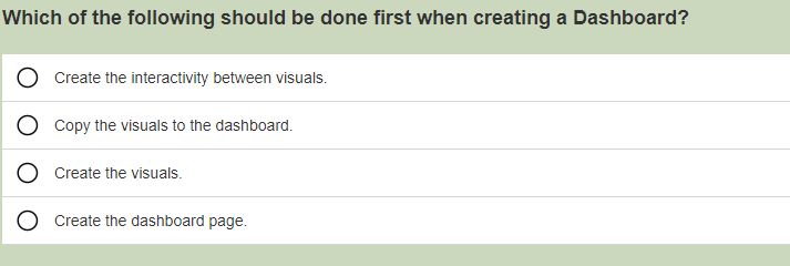 Which of the following should be done first when | Chegg.com