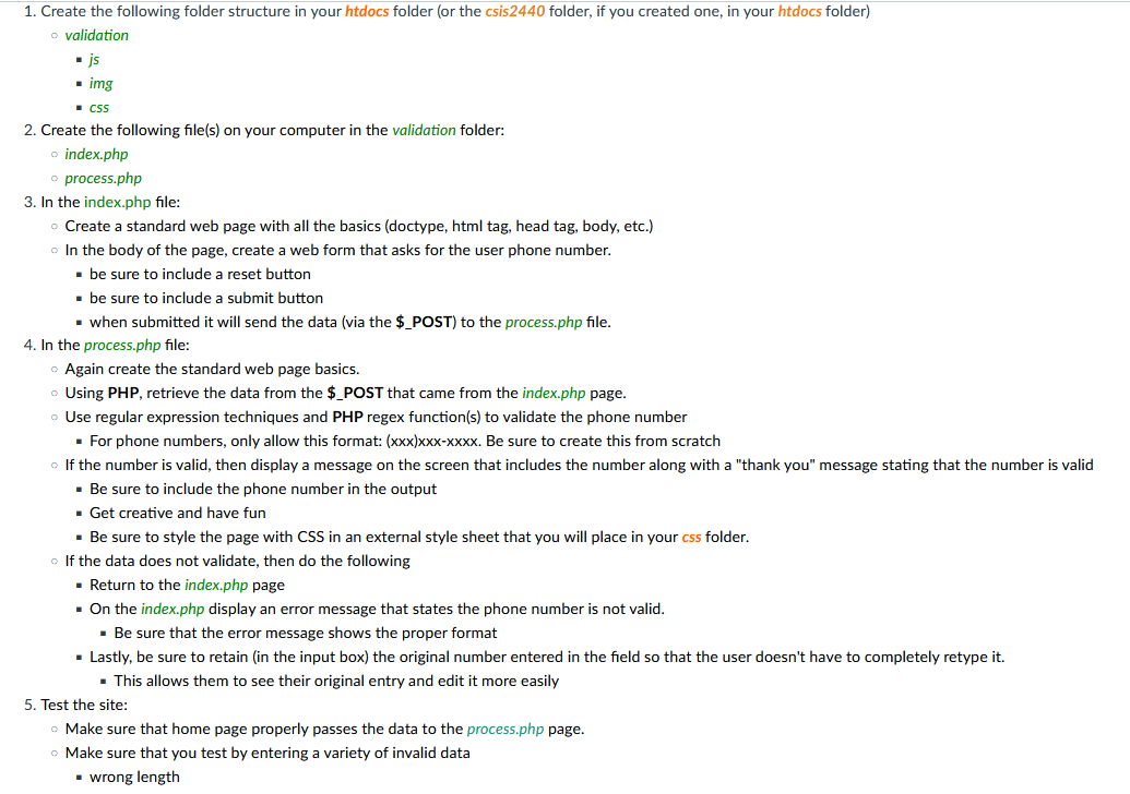 Solved I need help with this please. HTML and PHP only | Chegg.com