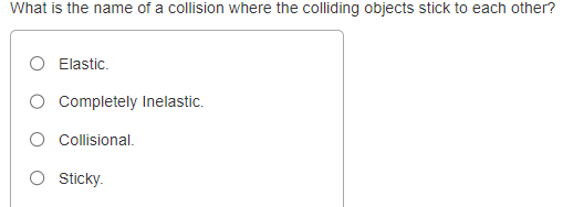 Solved When two objects, A and B, collide which of the | Chegg.com