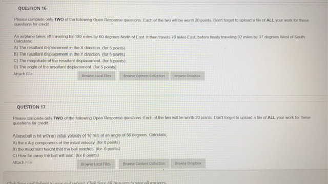 Solved Poase complete only Two of tha following Open | Chegg.com