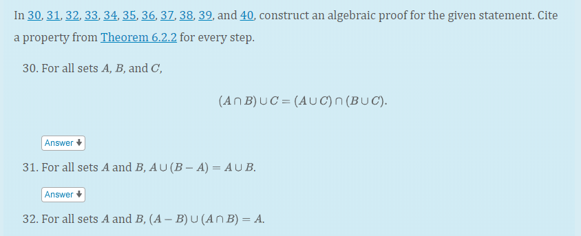 Solved In 30, 31, 32, 33, 34, 35, 36, 37, 38, 39, and 40, | Chegg.com