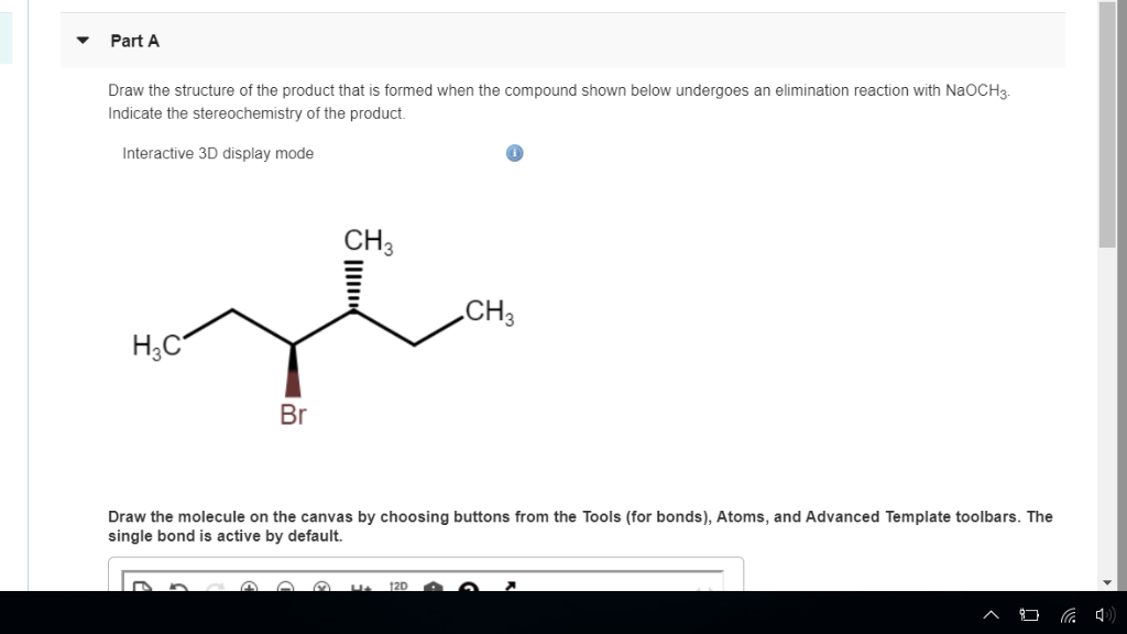 Solved Part A Draw The Structure Of The Product That Is