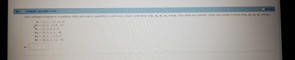 Solved Use a software program or a graphing utility with | Chegg.com