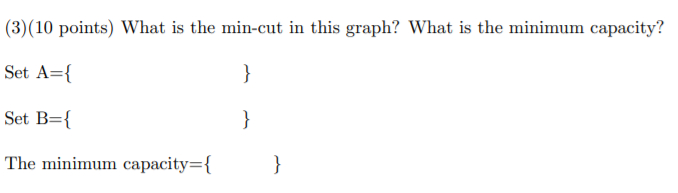 Solved Problem 2. (40 points) Consider the graph G = (V, E) | Chegg.com