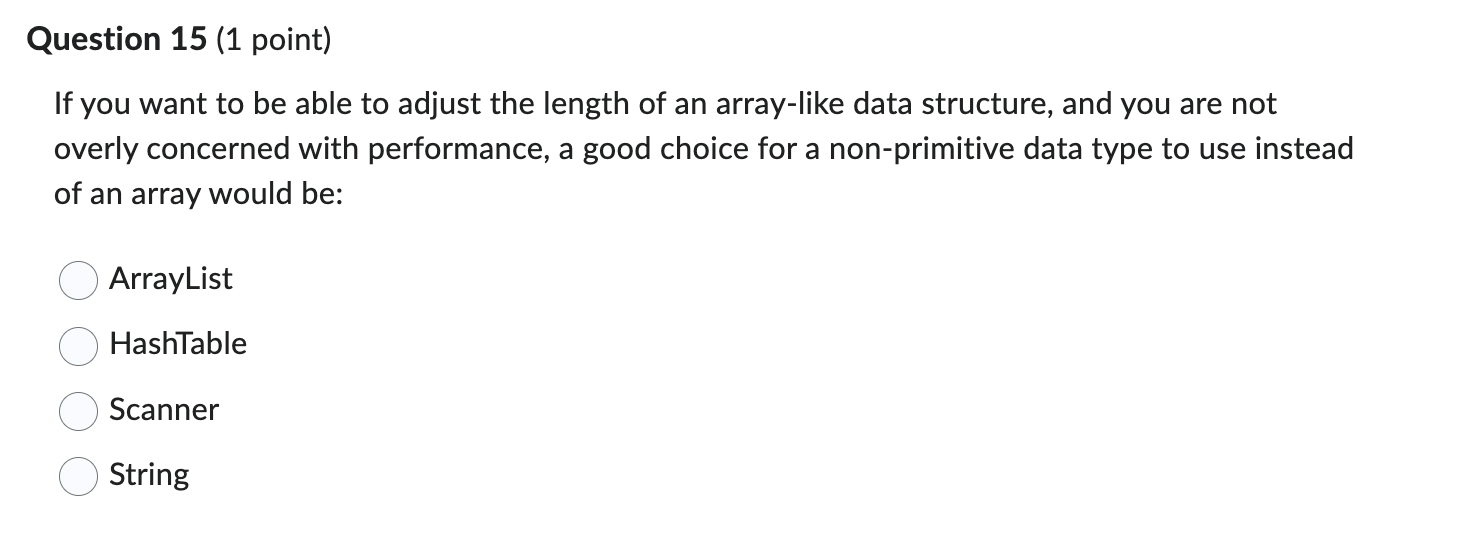 Solved If you want to be able to adjust the length of an | Chegg.com