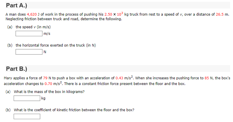 Solved A man does 4,620 J of work in the process of pushing | Chegg.com