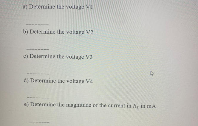 Solved The circuit above has the circuit values listed in | Chegg.com