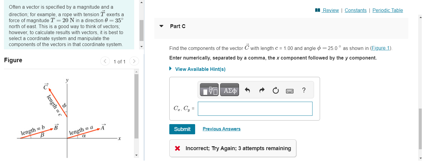 Solved Often a vector is specified by a magnitude and a | Chegg.com