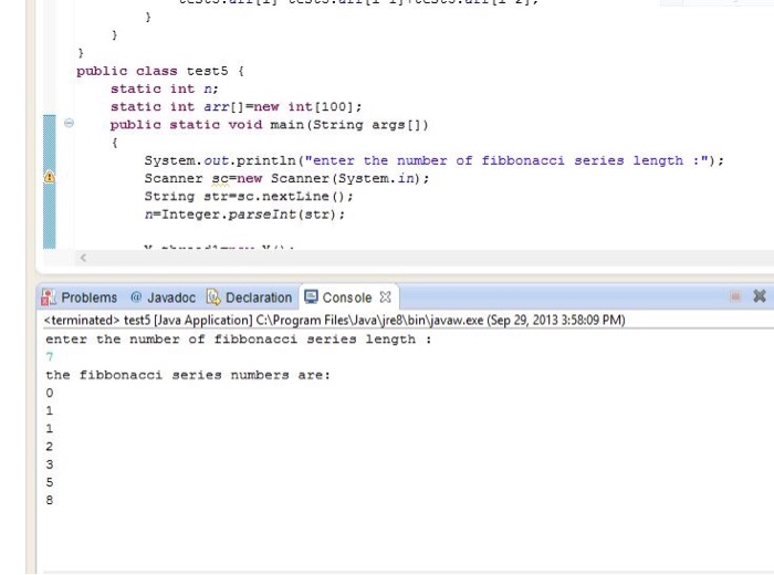 Solved Can you run this Java program either in Visual Studio | Chegg.com