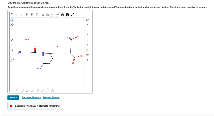 Solved Draw the line-angle formula for the peptide, | Chegg.com