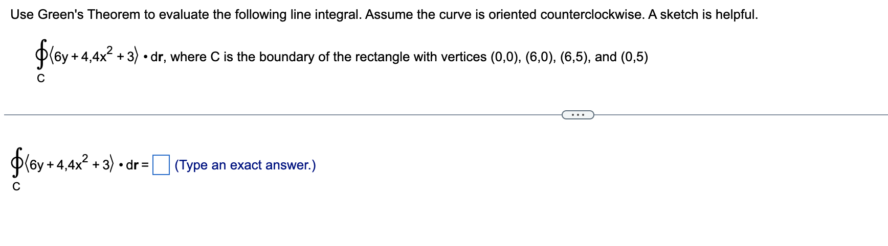 Solved Use Green's Theorem to evaluate the following line | Chegg.com