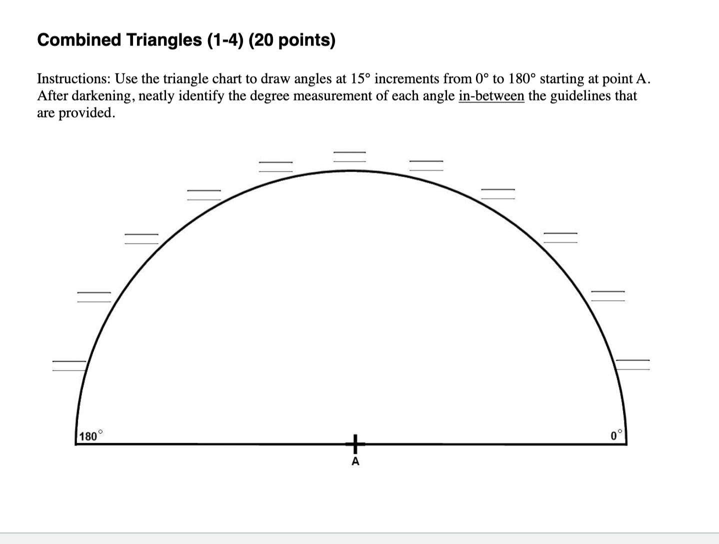 Solved Combined Triangles (1-4) (20 points) Instructions: | Chegg.com