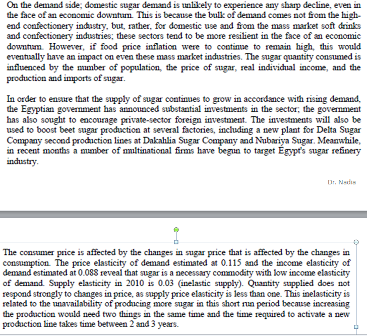 Solved Egypt is the second largest sugar producer in Africa. | Chegg.com