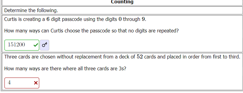 Solved Caden is making a passcode. The requirements are: 2 | Chegg.com