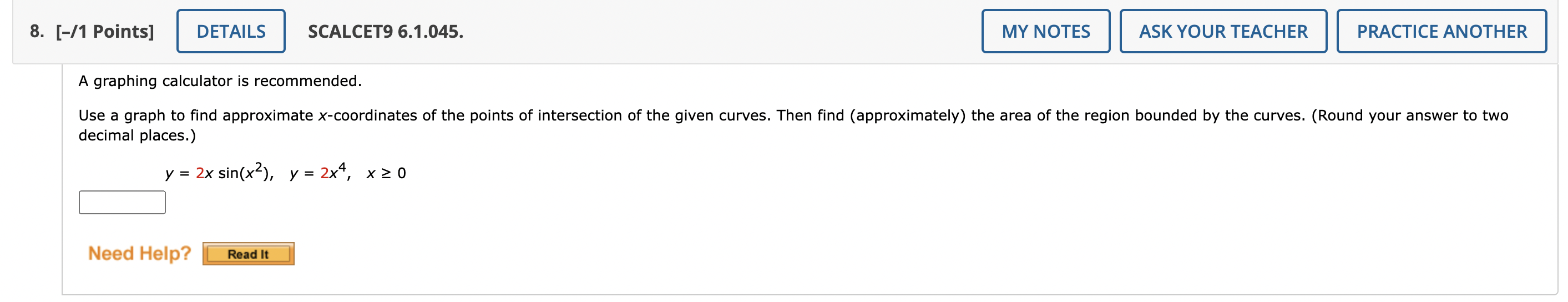 Solved A graphing calculator is recommended. decimal | Chegg.com