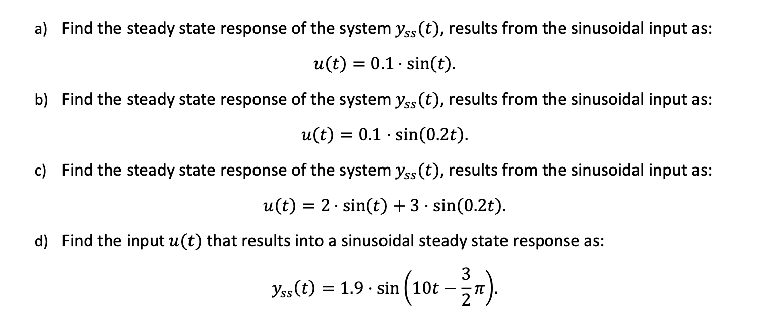 Solved Problem 3 – Frequency Response using a Bode diagram | Chegg.com