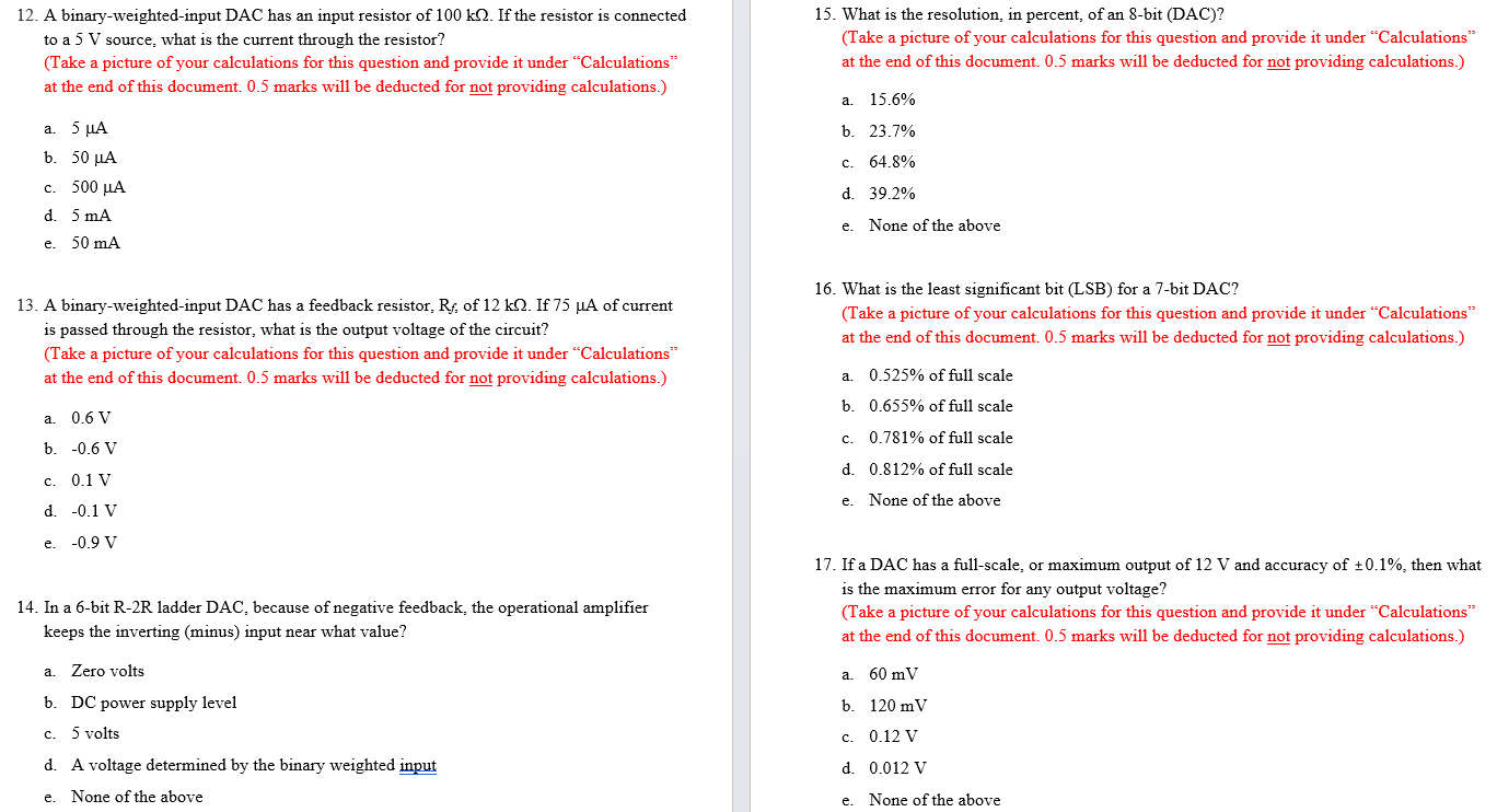 Solved What is the resolution, in percent, of an 8-bit | Chegg.com
