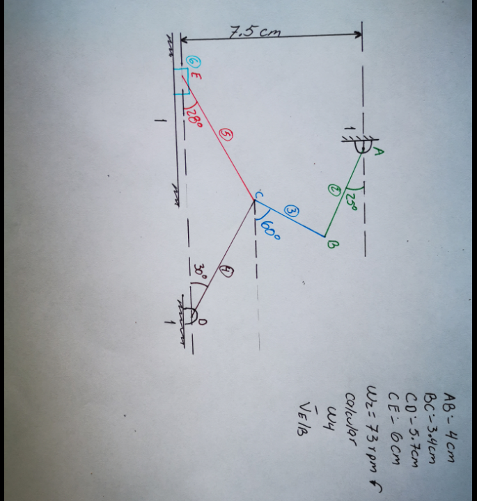 Solved 1.- Find all the instant centers of rotation of the | Chegg.com