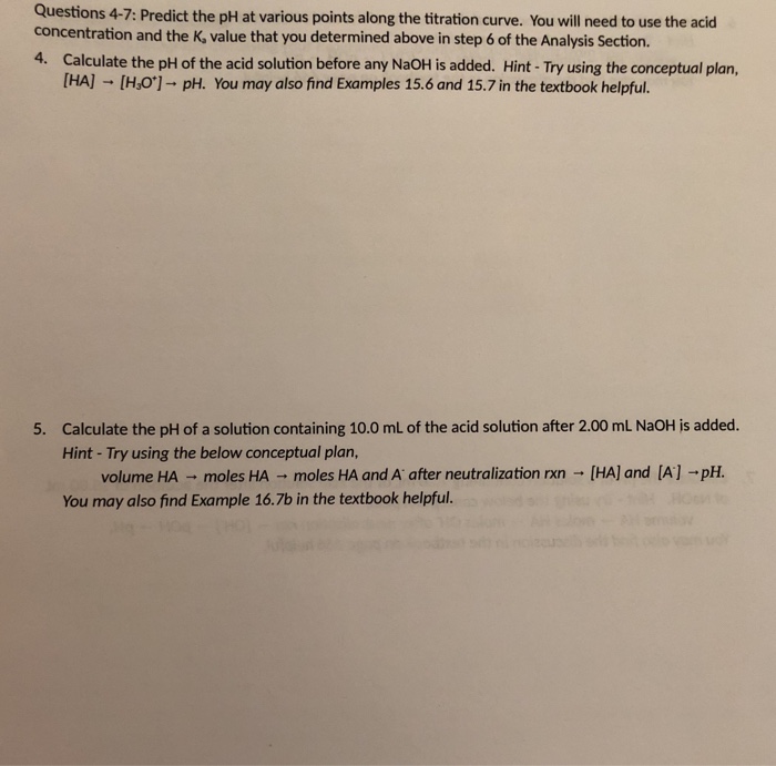 Procedure Part A: Standardization of NaOH Solution 1. | Chegg.com