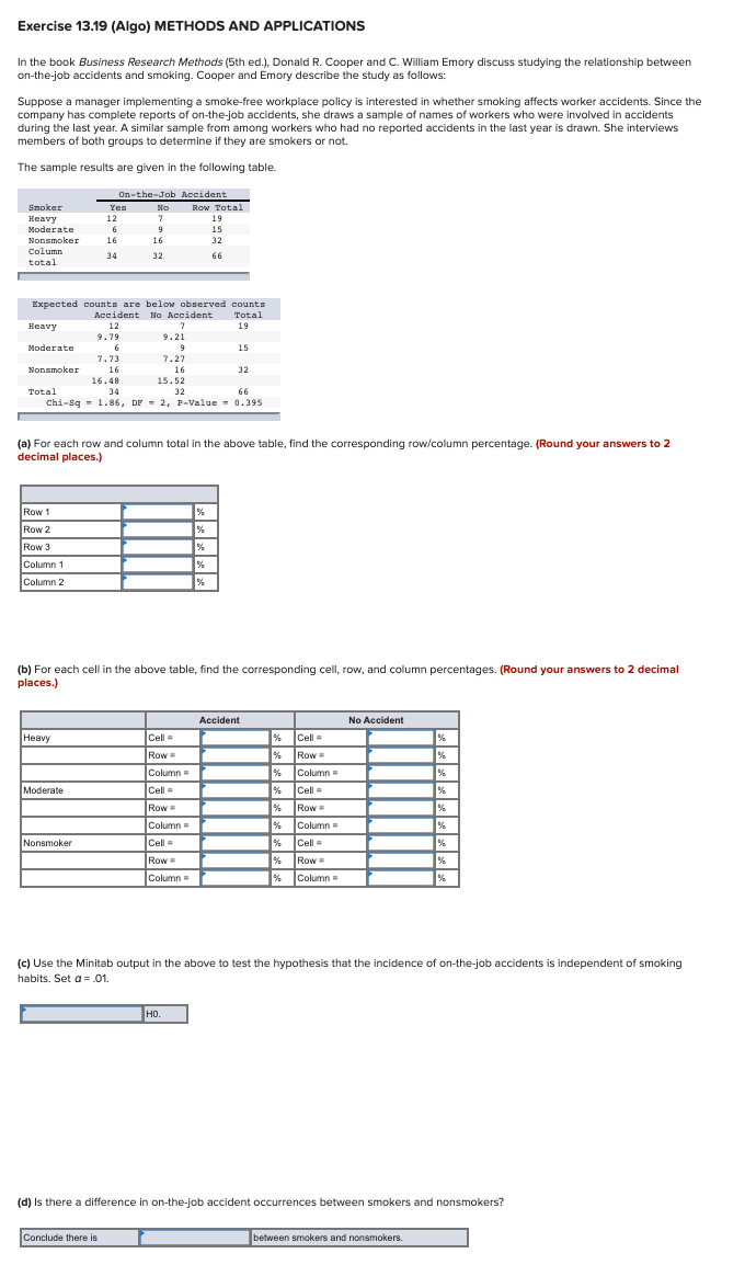 Solved Exercise 13.19 (Algo) METHODS AND APPLICATIONS In the | Chegg.com