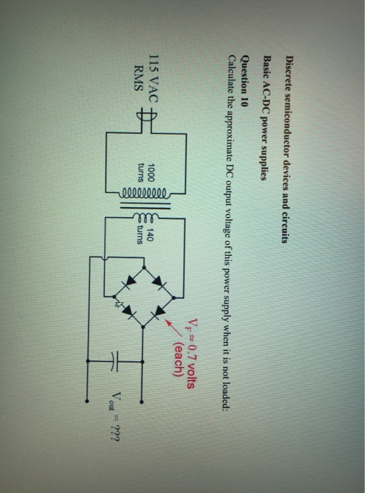 Solved Discrete semiconductor devices and circuits Basic | Chegg.com