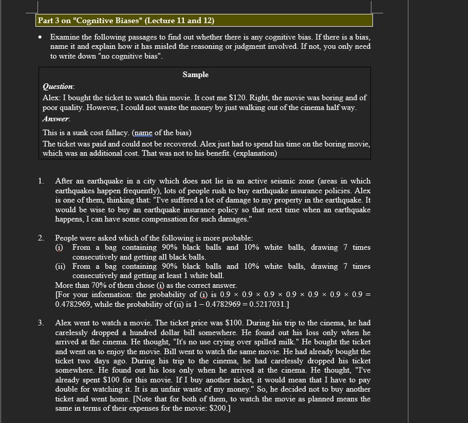 Solved - Examine the following passages to find out whether | Chegg.com Solved - Examine the following passages to find out whether | Chegg.com