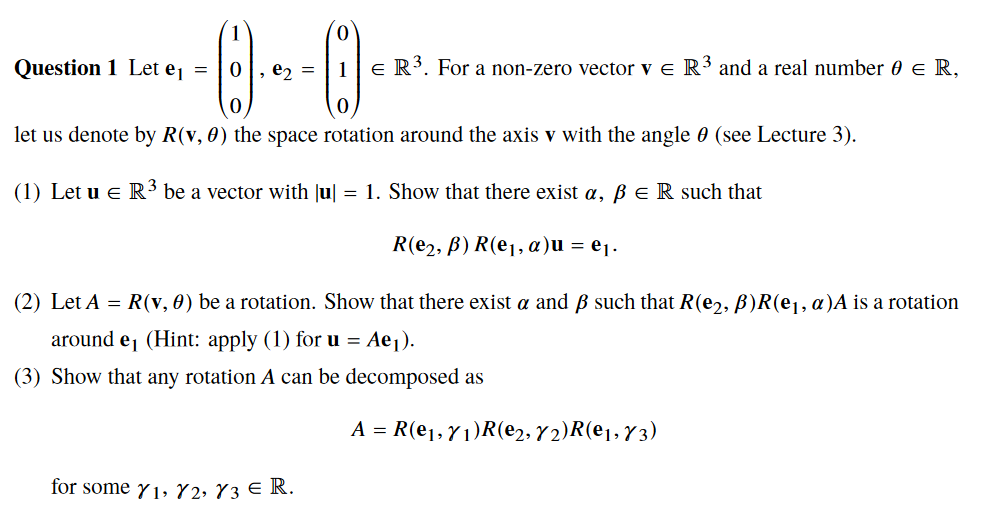 Solved Please LIST CLEARLY each part of the question that | Chegg.com