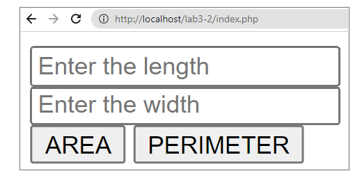 Solved Write a Program to display area and perimeter of | Chegg.com