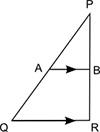 Solved The figure shows triangle PQR and line segment AB, | Chegg.com