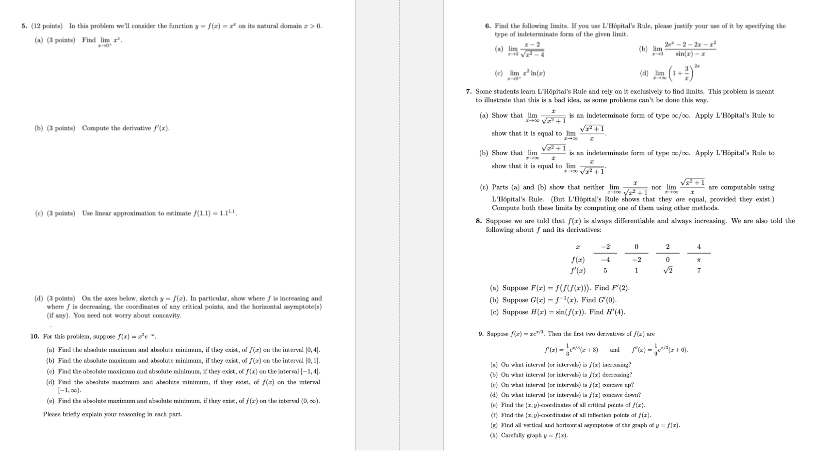 Solved (12 ﻿points) ﻿In this problem we'll consider the | Chegg.com