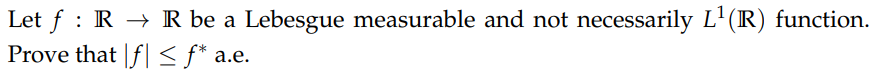 Solved Let f : R + R be a Lebesgue measurable and not | Chegg.com