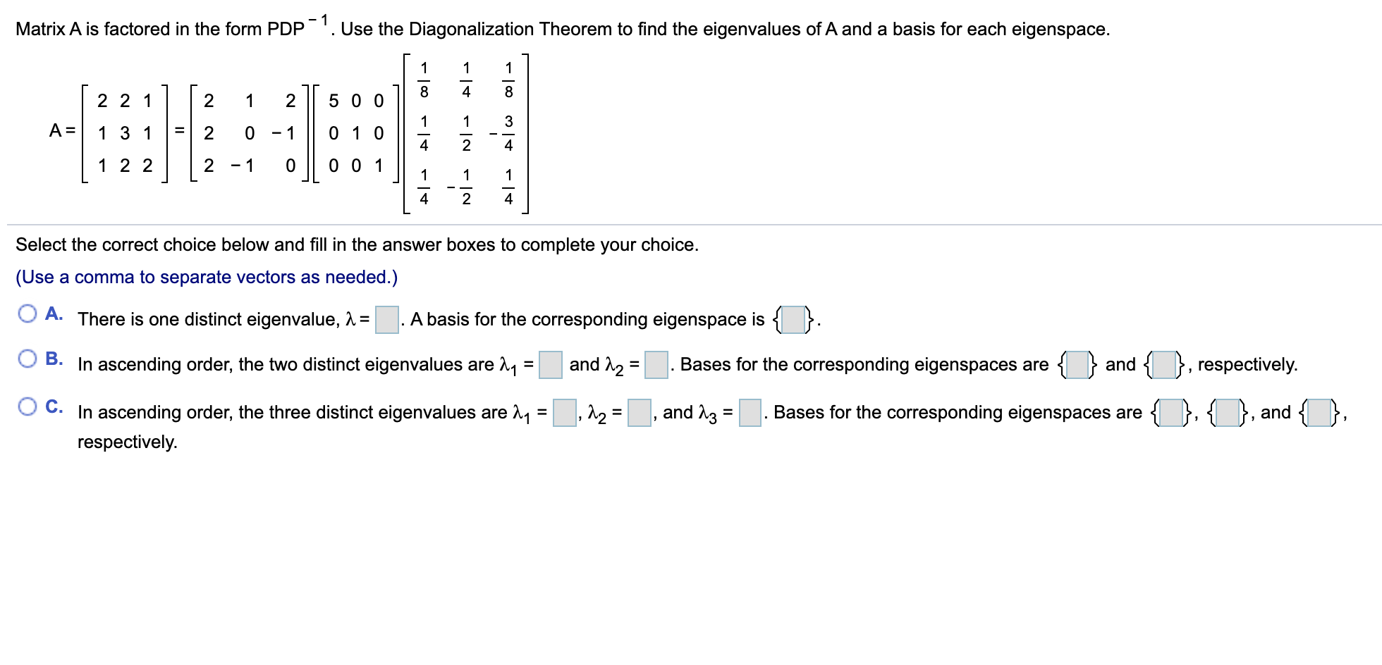 Solved Matrix A Is Factored In The Form PDP 1 Use The Chegg solved-matrix-a-is-factored-in-the-form-pdp-1-use-the-chegg