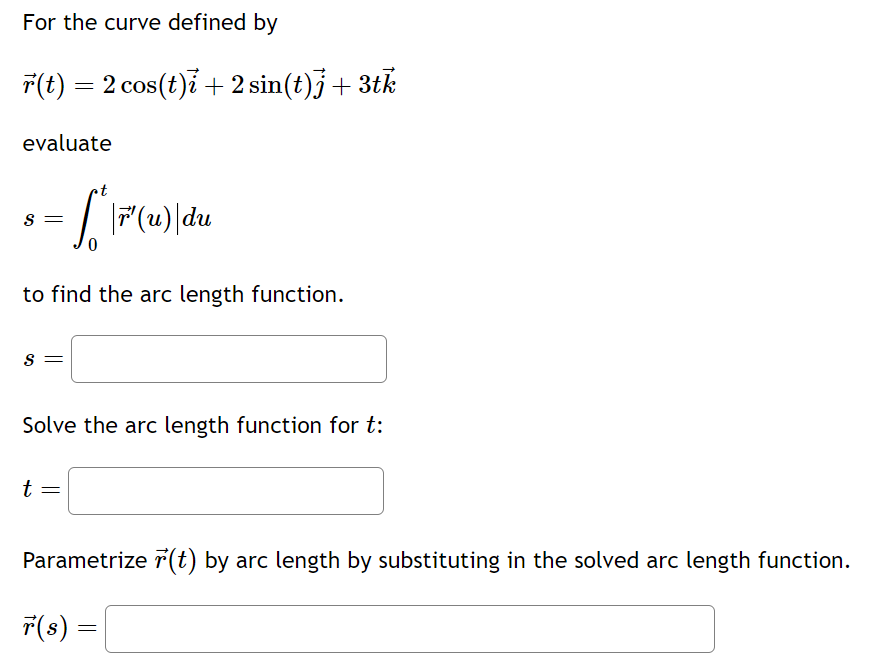 Solved For the curve defined | Chegg.com