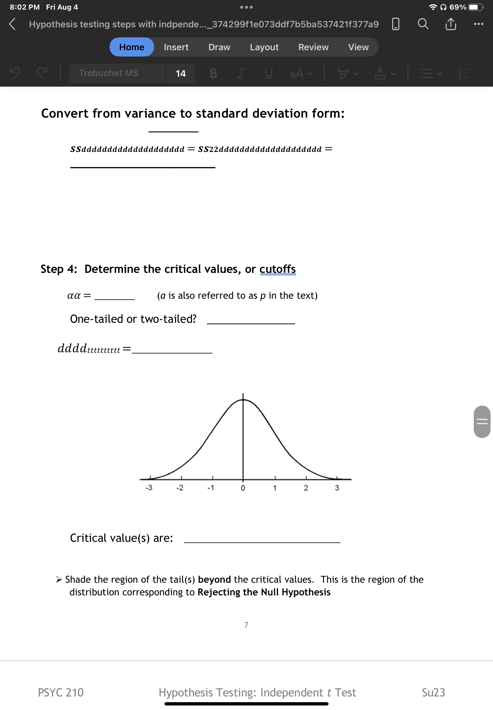 Solved Convert from variance to standard deviation form: | Chegg.com