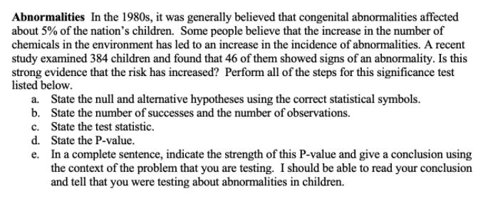 Solved Abnormalities in the 1980s, it was generally believed | Chegg.com