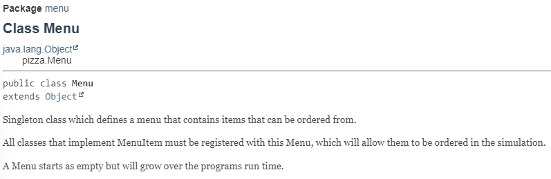 Solved Hello, please assist in creating the MenuItem | Chegg.com