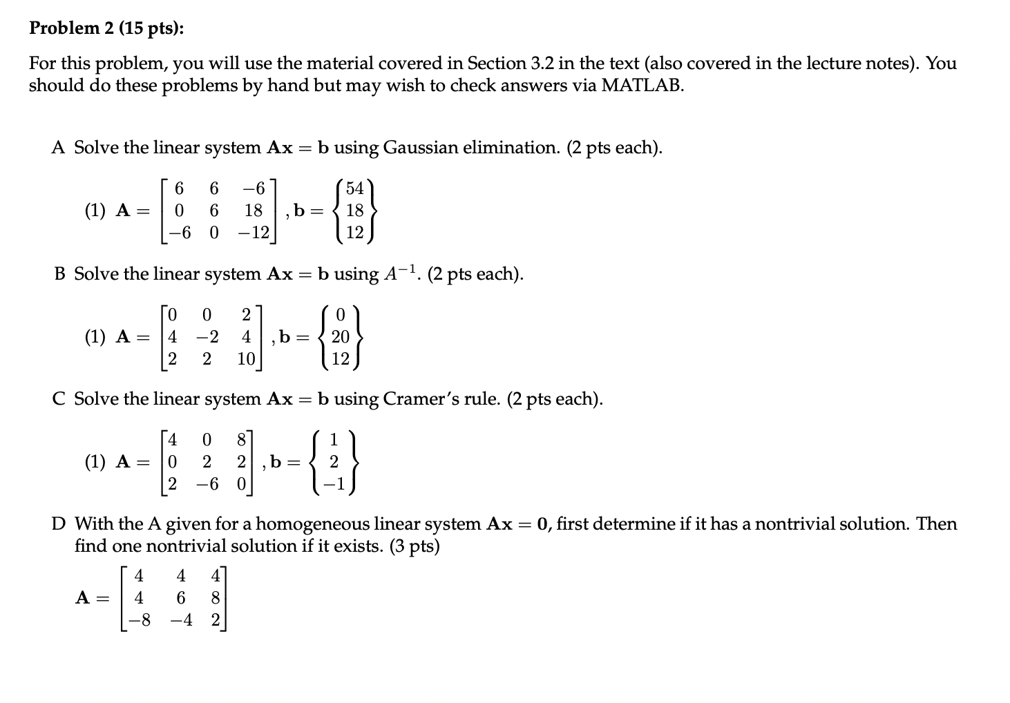Solved Problem 2 (15 pts): For this problem, you will use | Chegg.com