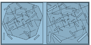 Solved The above diagram shows two microscopic views of a | Chegg.com