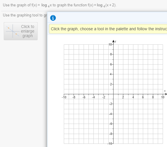 Solved Use the graph of f(x) = log 4x to graph the function | Chegg.com