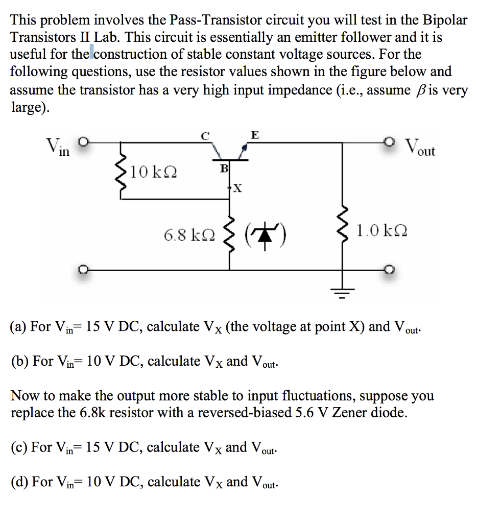 Solved This problem involves the Pass-Transistor circuit you | Chegg.com