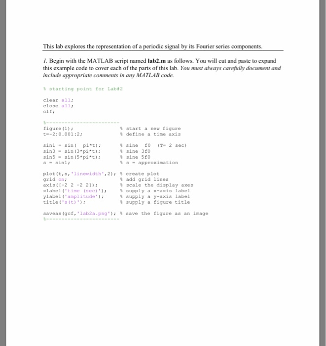 Solved This lab explores the representation of a periodic | Chegg.com