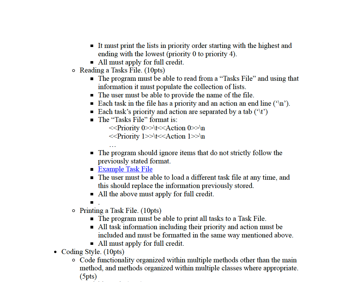 Solved a program in which the user can manage a collection | Chegg.com