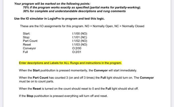 When the Start pushbutton is pressed momentarily, the | Chegg.com