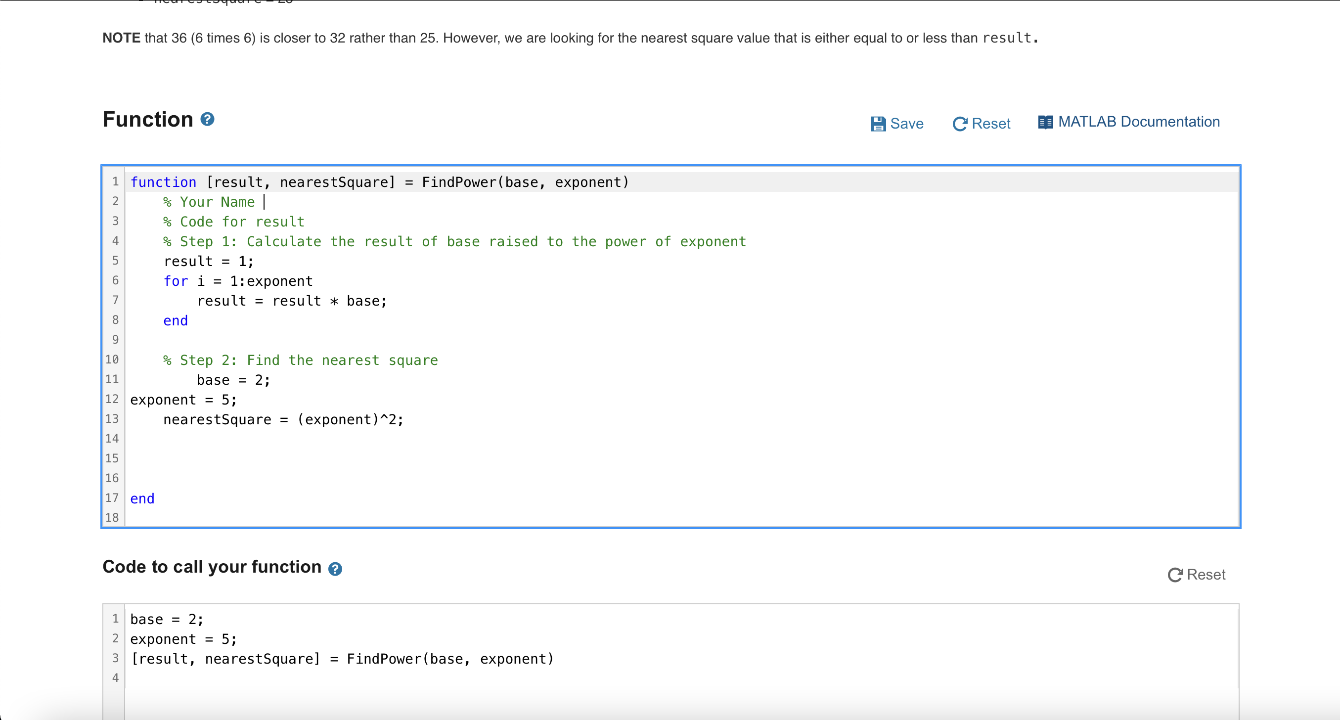 Solved Write a function called FindPower that takes 2 | Chegg.com
