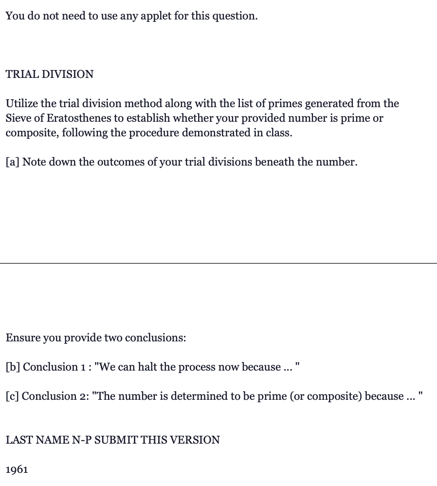 Solved You do not need to use any applet for this | Chegg.com