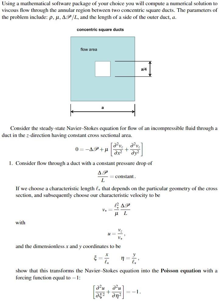 Solved Using a mathematical software package of your choice | Chegg.com
