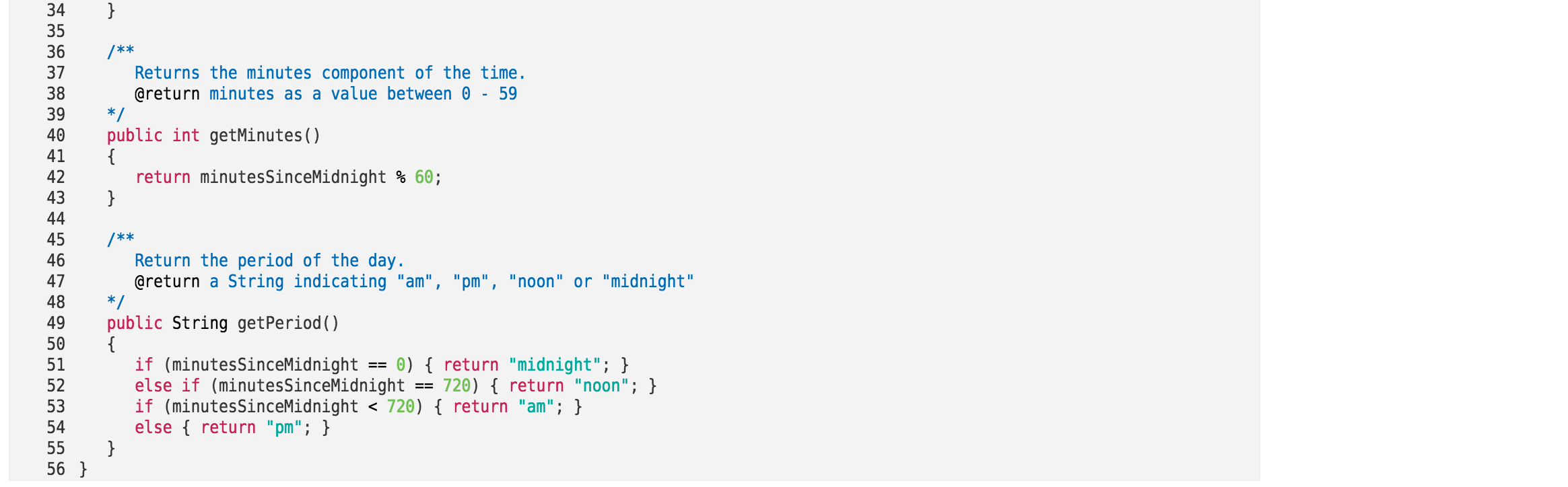 Solved Consider a Time class that represents a point in | Chegg.com