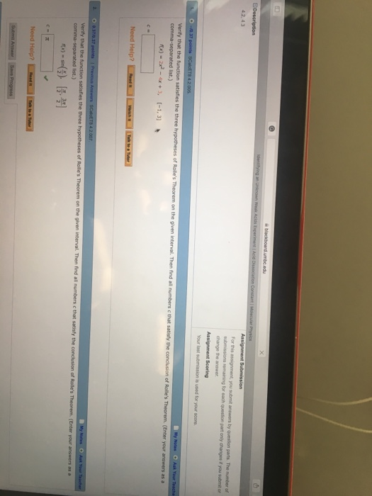 Solved submissions remaining for each question part only | Chegg.com