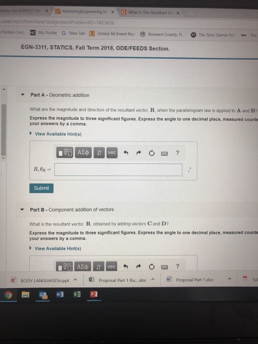 Solved Problem Assignment No. 2 Geometric and Component | Chegg.com