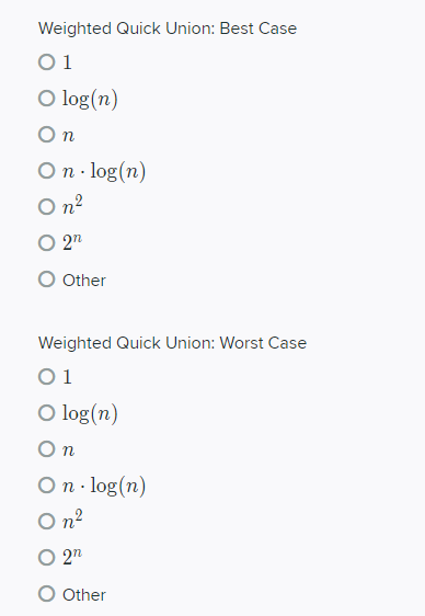 Draw the Weighted Quick Union object on 0 through 10, | Chegg.com